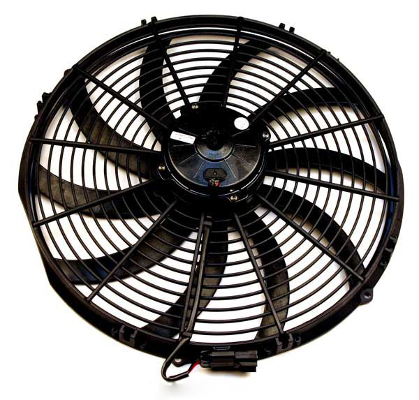 Automotive Cooling Fan Spal 16" High Performance Puller Fan - Curved ...